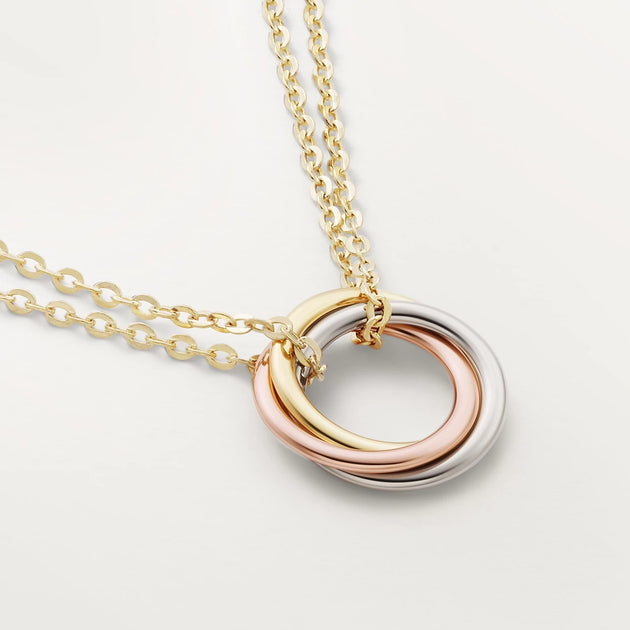 Ensemble Collier Trinity + Packaging romantique – BLING